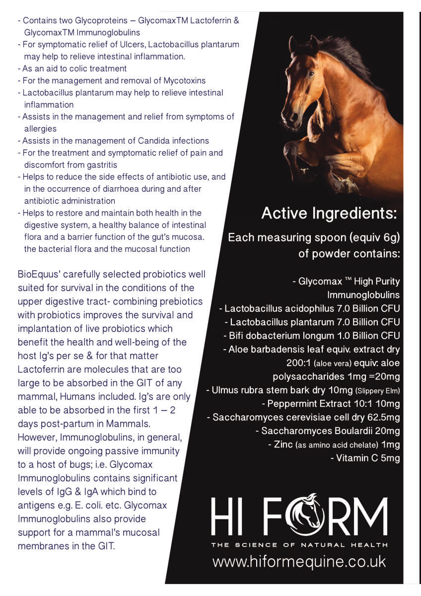 Hi Form BioEquus - Hi Form Equine - Premium Horse Supplements